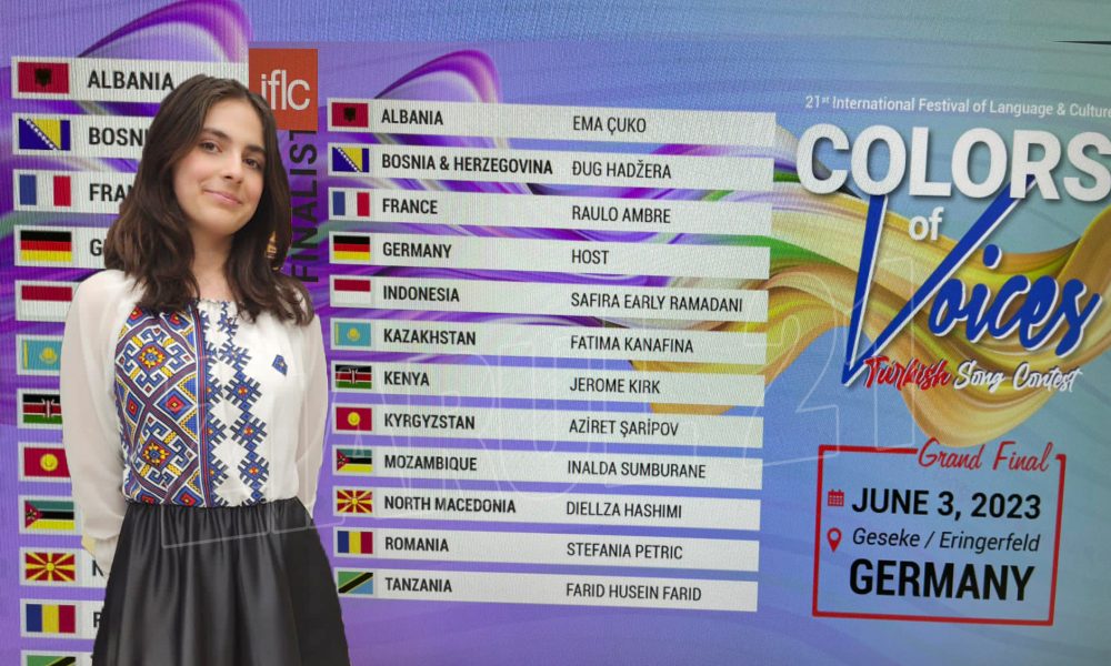 Ștefania Petric finalistă la COLORS of Voices - Ziarul 21
