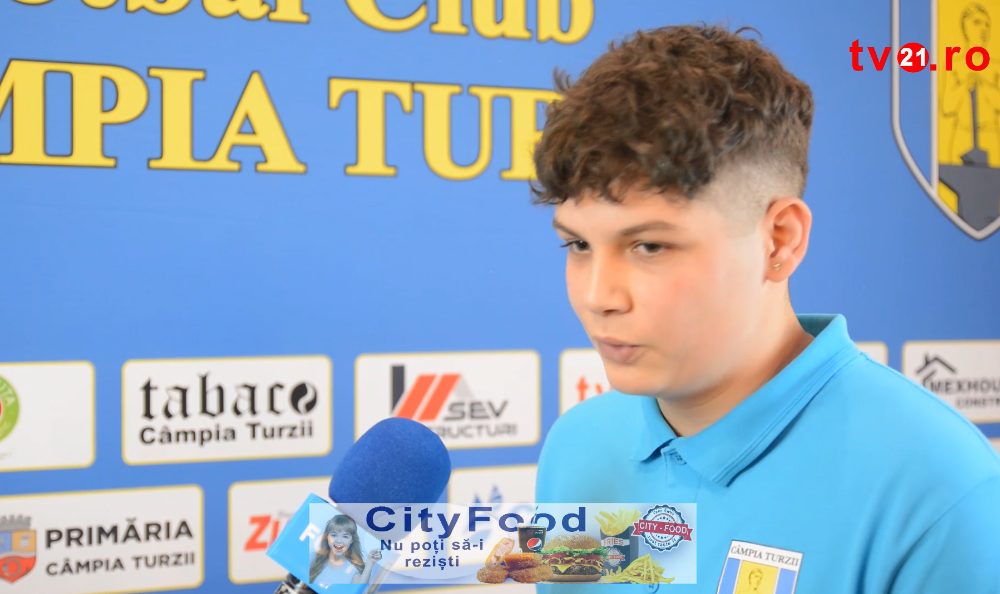 Interviu cu -Laslo Andrei Marc fotbalist grupa U15 FC Câmpia Turzii ...