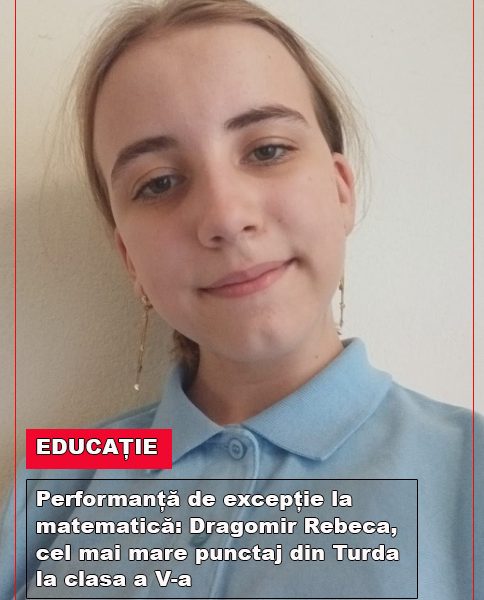Performanță de excepție la matematică: Dragomir Rebeca, cel mai mare ...